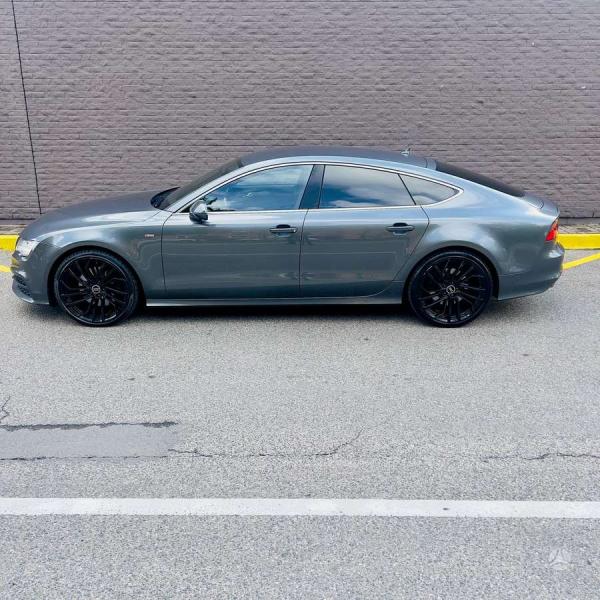 Pelēks Audi A7 Sportback 2011 Klaipėda, ar dzinēja tilpumu 2.97 L un nobraukumu 217 tūkst. km par 10990 €, foto 7 vietnē AUTOMOTO.COM.LV