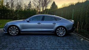 Pelēks Audi A7 Sportback 2011 Kaišiadorys, ar dzinēja tilpumu 3.00 L un nobraukumu 260 tūkst. km par 9200 €, foto 3 vietnē AUTOMOTO.COM.LV