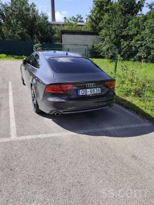 Pelēks Audi A7 Sportback 2011 Rēzekne, ar dzinēja tilpumu 3.00 L un nobraukumu 339 tūkst. km par 13700 €, foto 4 vietnē AUTOMOTO.COM.LV