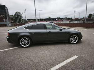 Grey Audi A7 Sportback 2011 in Telschi, with an engine capacity of 2.97 L and mileage of 343 thousand km for 9700 €, photo 6 on AUTOMOTO.COM.LV