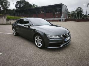 Grey Audi A7 Sportback 2011 in Telschi, with an engine capacity of 2.97 L and mileage of 343 thousand km for 9700 €, photo 7 on AUTOMOTO.COM.LV