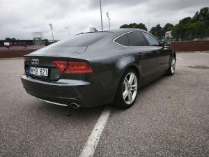 Grey Audi A7 Sportback 2011 in Telschi, with an engine capacity of 2.97 L and mileage of 343 thousand km for 9700 €, photo 8 on AUTOMOTO.COM.LV