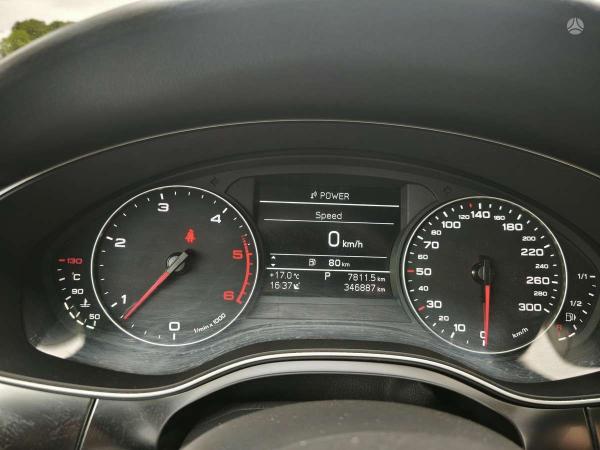 Grey Audi A7 Sportback 2011 in Telschi, with an engine capacity of 2.97 L and mileage of 343 thousand km for 9700 €, photo 9 on AUTOMOTO.COM.LV