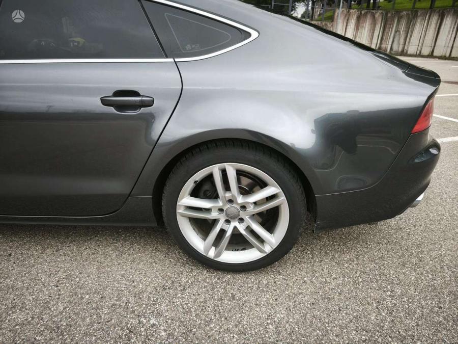 Grey Audi A7 Sportback 2011 in Telschi, with an engine capacity of 2.97 L and mileage of 343 thousand km for 9700 €, photo 11 on AUTOMOTO.COM.LV