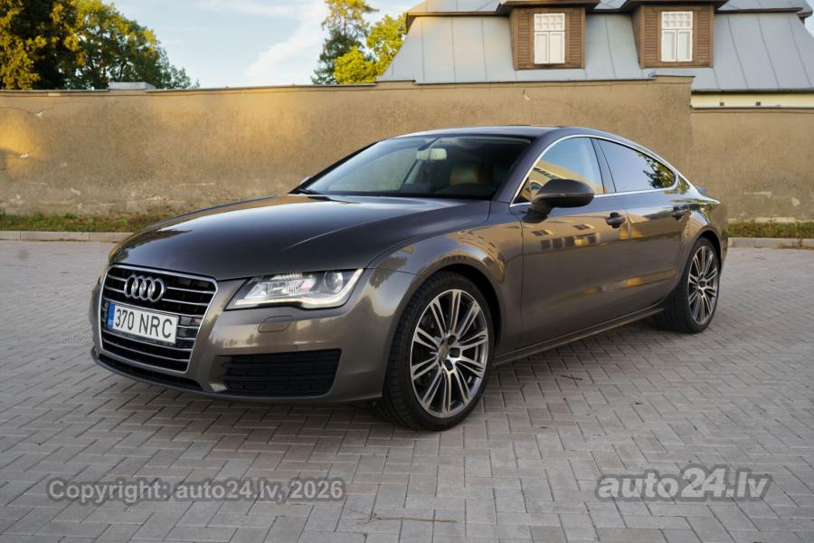 Grey Audi A7 Sportback 2011 in Tartu, with an engine capacity of 3.00 L and mileage of 404 thousand km for 7600 €, photo 4 on AUTOMOTO.COM.LV