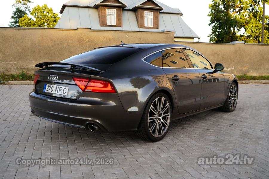 Grey Audi A7 Sportback 2011 in Tartu, with an engine capacity of 3.00 L and mileage of 404 thousand km for 7600 €, photo 7 on AUTOMOTO.COM.LV