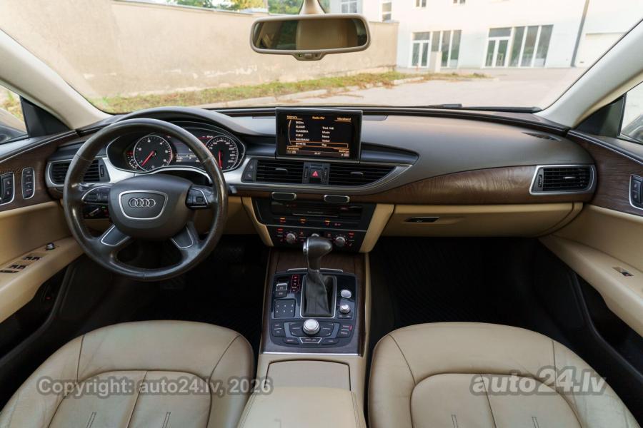 Grey Audi A7 Sportback 2011 in Tartu, with an engine capacity of 3.00 L and mileage of 404 thousand km for 7600 €, photo 8 on AUTOMOTO.COM.LV