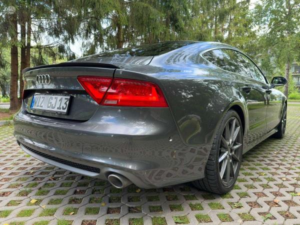 Pelēks Audi A7 Sportback 2011 Viļņa, ar dzinēja tilpumu 2.97 L un nobraukumu 288 tūkst. km par 10370 €, foto 8 vietnē AUTOMOTO.COM.LV