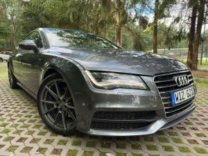 Pelēks Audi A7 Sportback 2011 Viļņa, ar dzinēja tilpumu 2.97 L un nobraukumu 288 tūkst. km par 10370 €, foto 14 vietnē AUTOMOTO.COM.LV