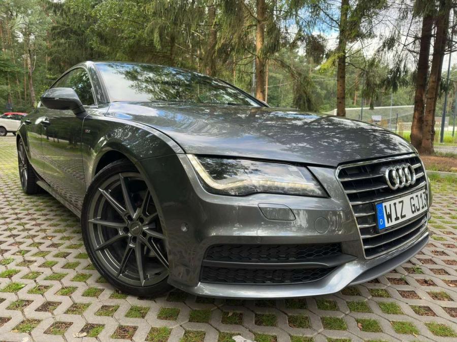 Pelēks Audi A7 Sportback 2011 Viļņa, ar dzinēja tilpumu 2.97 L un nobraukumu 288 tūkst. km par 10370 €, foto 14 vietnē AUTOMOTO.COM.LV