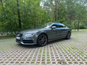 Pelēks Audi A7 Sportback 2011 Viļņa, ar dzinēja tilpumu 2.97 L un nobraukumu 288 tūkst. km par 10370 €, foto 17 vietnē AUTOMOTO.COM.LV