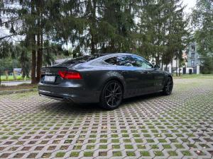 Pelēks Audi A7 Sportback 2011 Viļņa, ar dzinēja tilpumu 2.97 L un nobraukumu 288 tūkst. km par 10370 €, foto 18 vietnē AUTOMOTO.COM.LV