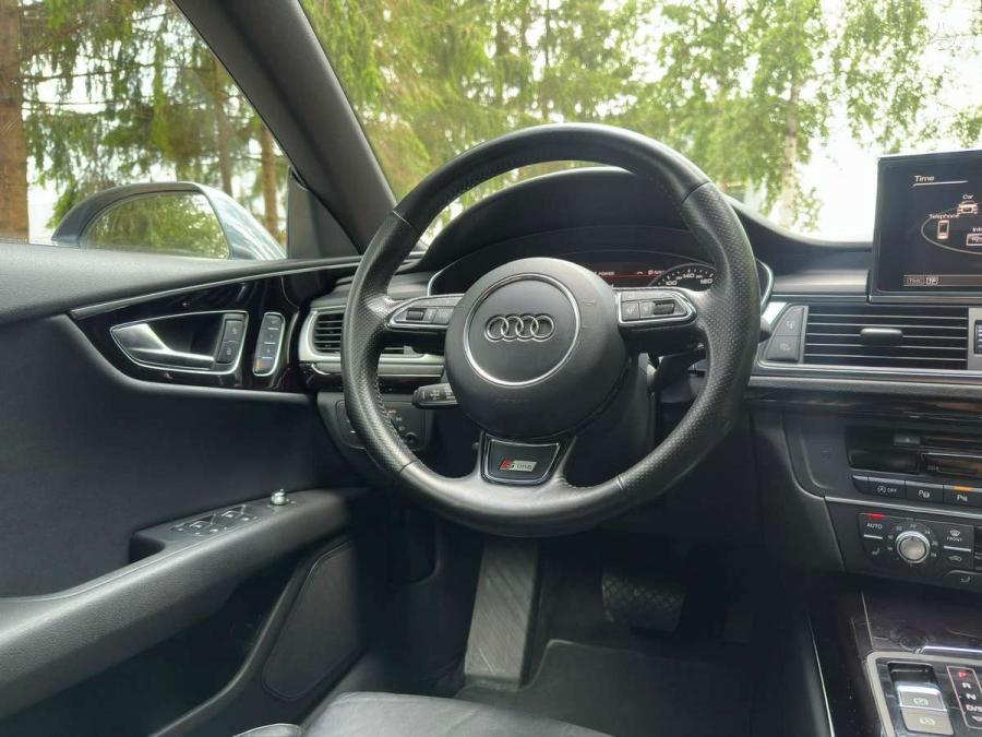 Pelēks Audi A7 Sportback 2011 Viļņa, ar dzinēja tilpumu 2.97 L un nobraukumu 288 tūkst. km par 10370 €, foto 22 vietnē AUTOMOTO.COM.LV
