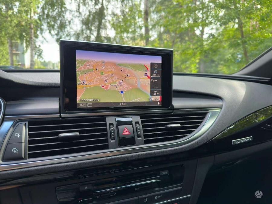 Pelēks Audi A7 Sportback 2011 Viļņa, ar dzinēja tilpumu 2.97 L un nobraukumu 288 tūkst. km par 10370 €, foto 27 vietnē AUTOMOTO.COM.LV
