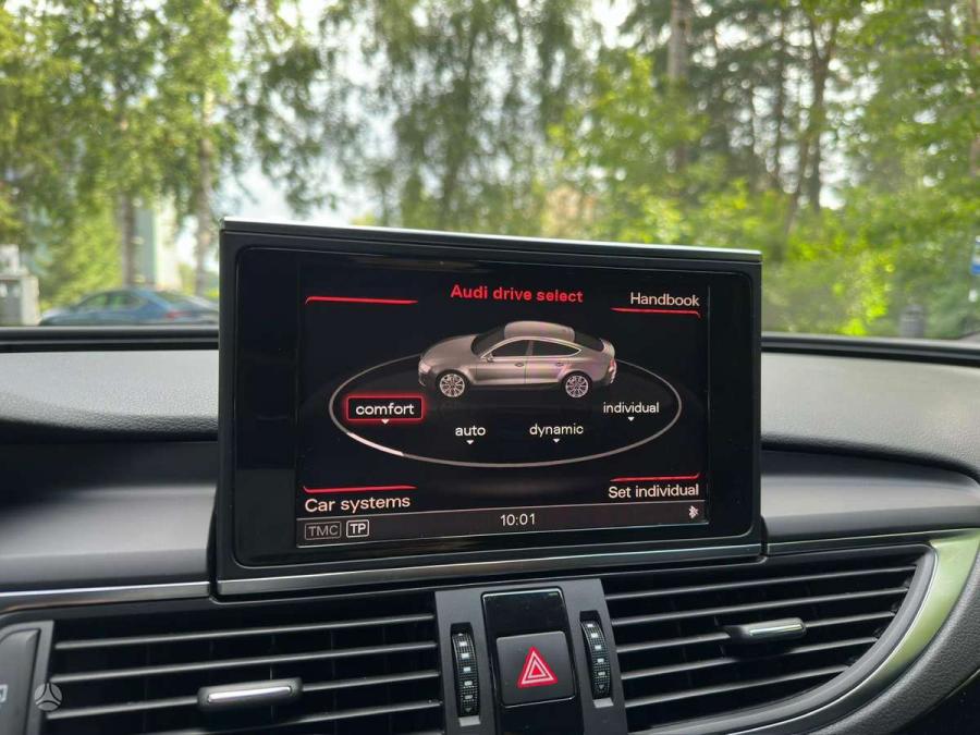 Pelēks Audi A7 Sportback 2011 Viļņa, ar dzinēja tilpumu 2.97 L un nobraukumu 288 tūkst. km par 10370 €, foto 40 vietnē AUTOMOTO.COM.LV
