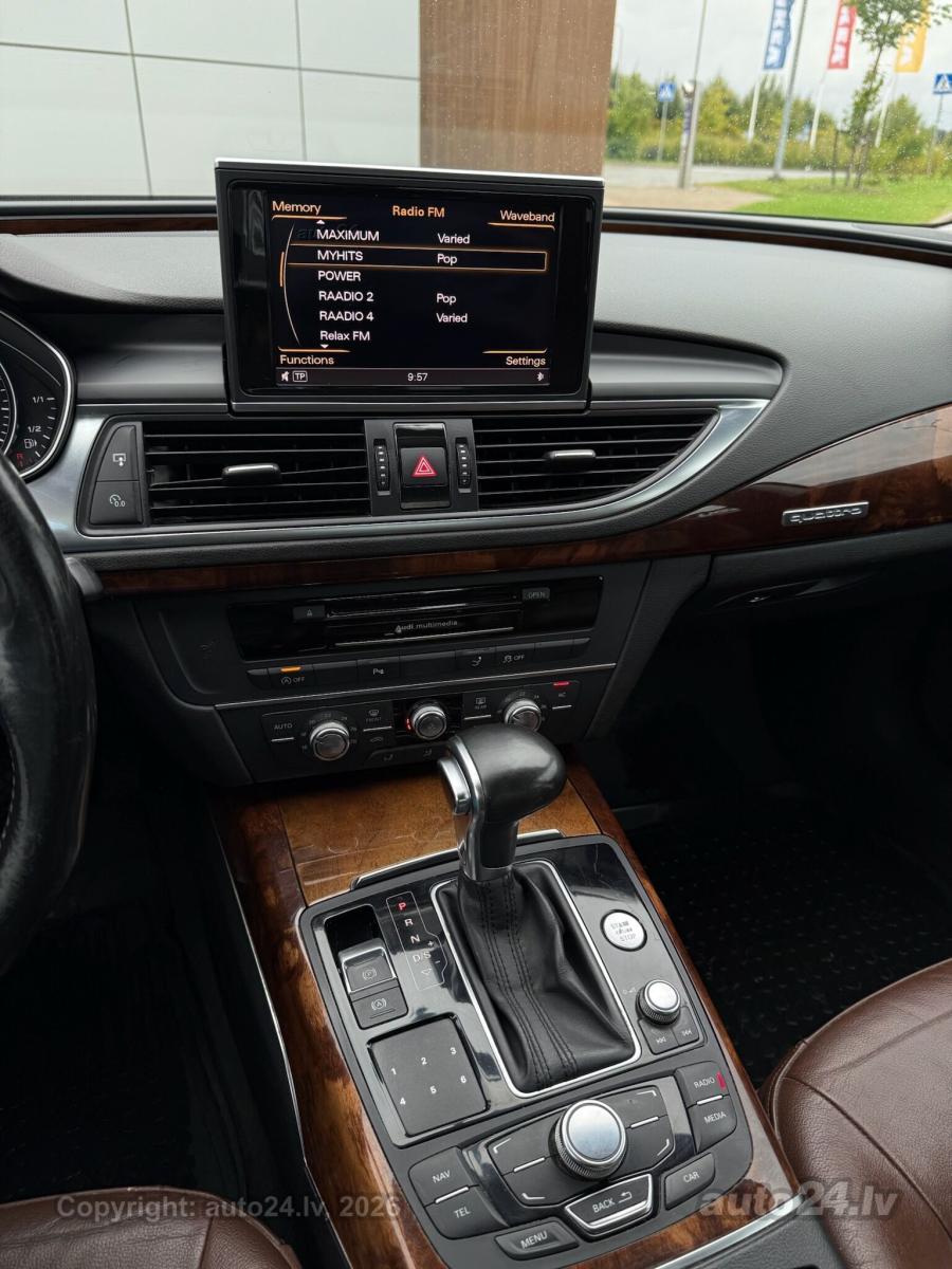 Pelēks Audi A7 Sportback 2011 Tartu, ar dzinēja tilpumu 3.00 L un nobraukumu 420 tūkst. km par 6999 €, foto 10 vietnē AUTOMOTO.COM.LV