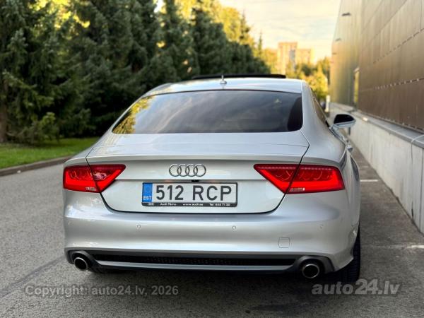 Audi A7 Sportback 2011 in Tallinn on AUTOMOTO.COM.LV Grey Audi A7 Sportback 2011 in Tallinn, with an engine capacity of 3.00 L and mileage of 345 thousand km for 13500 €, photo 6 on AUTOMOTO.COM.LV