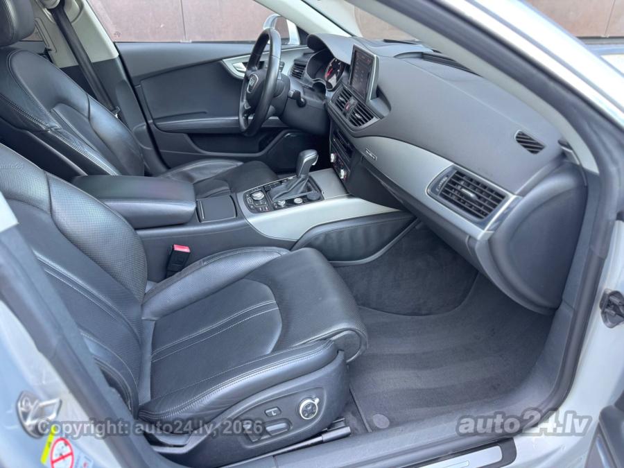 Grey Audi A7 Sportback 2011 in Tallinn, with an engine capacity of 3.00 L and mileage of 345 thousand km for 13500 €, photo 23 on AUTOMOTO.COM.LV