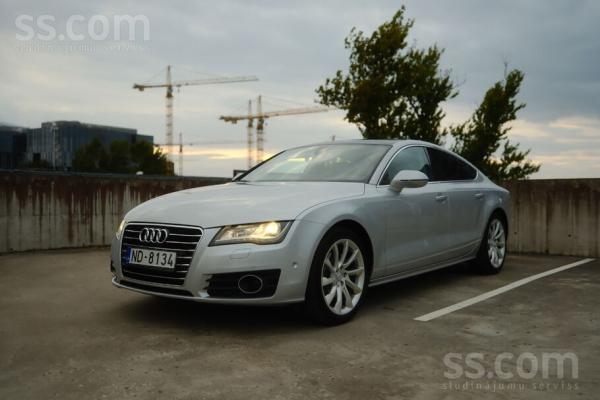 Audi A7 Sportback 2011 Rīga vietnē Pelēks Audi A7 Sportback 2011 Rīga, ar dzinēja tilpumu 3.00 L un nobraukumu 380 tūkst. km par 11450 €, foto 1 vietnē AUTOMOTO.COM.LV