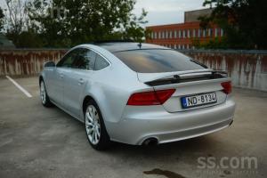 Pelēks Audi A7 Sportback 2011 Rīga, ar dzinēja tilpumu 3.00 L un nobraukumu 380 tūkst. km par 11450 €, foto 11 vietnē AUTOMOTO.COM.LV