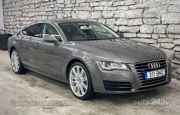 Pelēks Audi A7 Sportback 2012 Tallina, ar dzinēja tilpumu 3.00 L un nobraukumu 258 tūkst. km par 13900 €, foto 2 vietnē AUTOMOTO.COM.LV