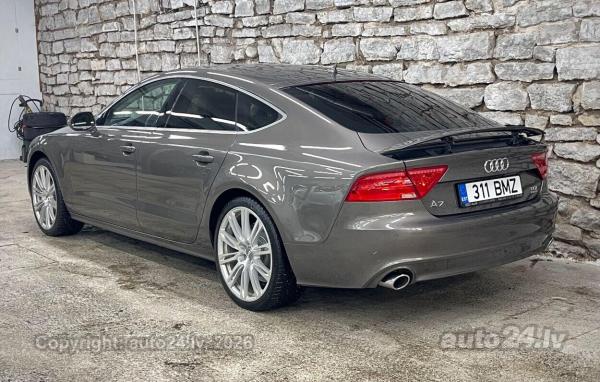 Pelēks Audi A7 Sportback 2012 Tallina, ar dzinēja tilpumu 3.00 L un nobraukumu 258 tūkst. km par 13900 €, foto 3 vietnē AUTOMOTO.COM.LV