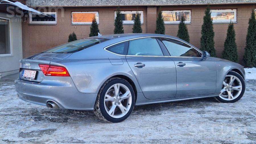Pelēks Audi A7 Sportback 2012 Jelgava, ar dzinēja tilpumu 3.00 L un nobraukumu 0 tūkst. km par 12990 €, foto 12 vietnē AUTOMOTO.COM.LV