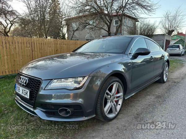 Pelēks Audi A7 Sportback 2012 Tallina, ar dzinēja tilpumu 3.00 L un nobraukumu 240 tūkst. km par 12990 €, foto 1 vietnē AUTOMOTO.COM.LV