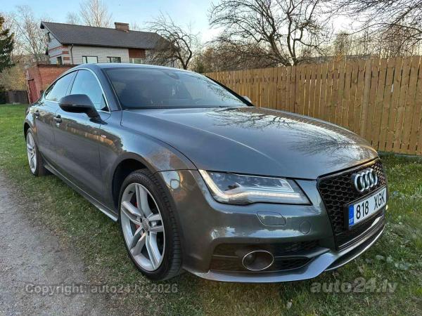 Pelēks Audi A7 Sportback 2012 Tallina, ar dzinēja tilpumu 3.00 L un nobraukumu 240 tūkst. km par 12990 €, foto 2 vietnē AUTOMOTO.COM.LV