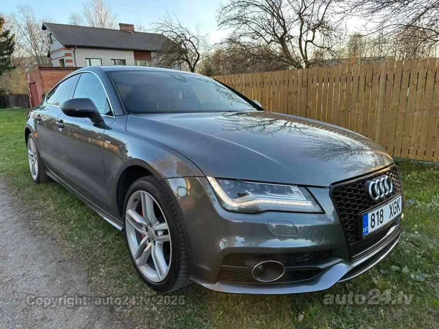 Pelēks Audi A7 Sportback 2012 Tallina, ar dzinēja tilpumu 3.00 L un nobraukumu 240 tūkst. km par 12990 €, foto 3 vietnē AUTOMOTO.COM.LV