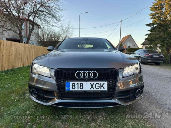 Pelēks Audi A7 Sportback 2012 Tallina, ar dzinēja tilpumu 3.00 L un nobraukumu 240 tūkst. km par 12990 €, foto 3 vietnē AUTOMOTO.COM.LV