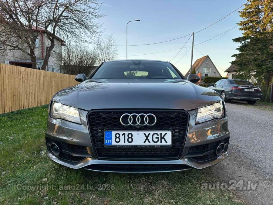 Pelēks Audi A7 Sportback 2012 Tallina, ar dzinēja tilpumu 3.00 L un nobraukumu 240 tūkst. km par 12990 €, foto 4 vietnē AUTOMOTO.COM.LV