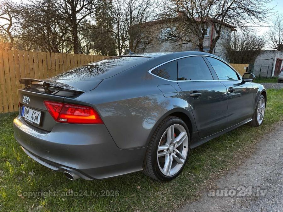 Pelēks Audi A7 Sportback 2012 Tallina, ar dzinēja tilpumu 3.00 L un nobraukumu 240 tūkst. km par 12990 €, foto 5 vietnē AUTOMOTO.COM.LV