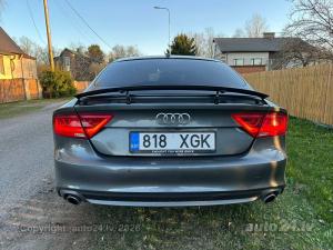 Pelēks Audi A7 Sportback 2012 Tallina, ar dzinēja tilpumu 3.00 L un nobraukumu 240 tūkst. km par 12990 €, foto 6 vietnē AUTOMOTO.COM.LV