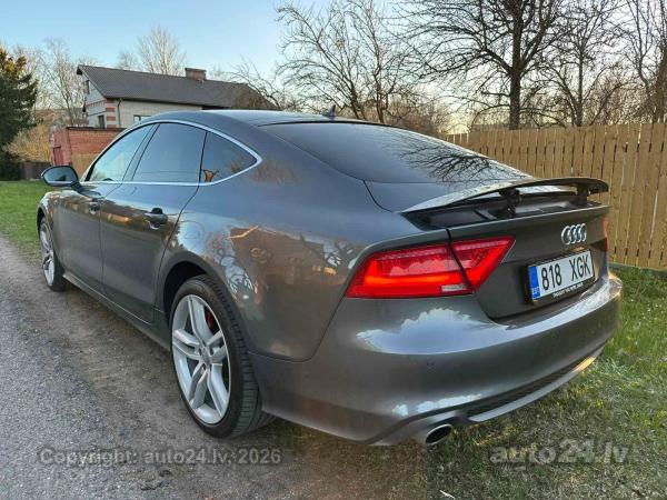 Pelēks Audi A7 Sportback 2012 Tallina, ar dzinēja tilpumu 3.00 L un nobraukumu 240 tūkst. km par 12990 €, foto 6 vietnē AUTOMOTO.COM.LV