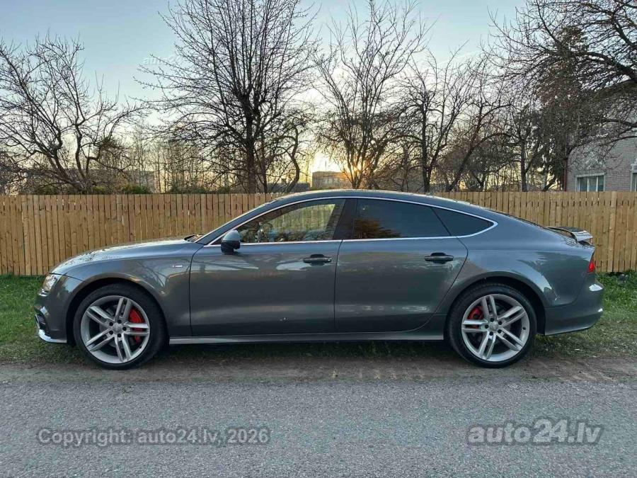 Pelēks Audi A7 Sportback 2012 Tallina, ar dzinēja tilpumu 3.00 L un nobraukumu 240 tūkst. km par 12990 €, foto 8 vietnē AUTOMOTO.COM.LV