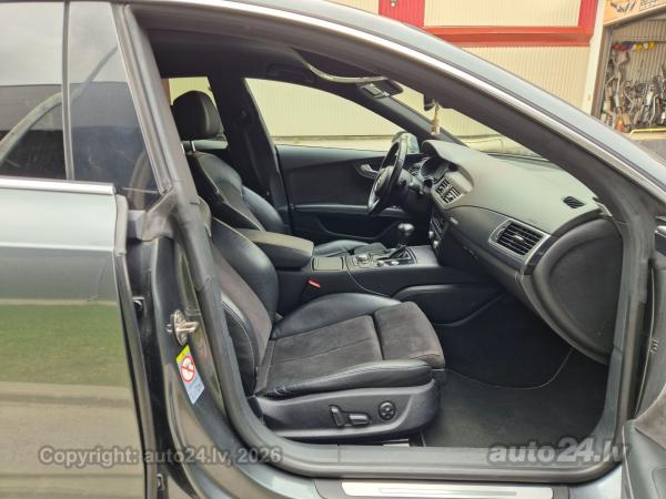 Pelēks Audi A7 Sportback 2012 Tallina, ar dzinēja tilpumu 3.00 L un nobraukumu 240 tūkst. km par 12990 €, foto 10 vietnē AUTOMOTO.COM.LV