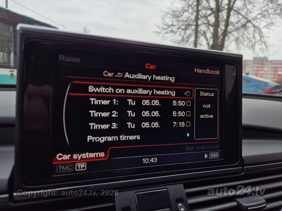 Pelēks Audi A7 Sportback 2012 Tallina, ar dzinēja tilpumu 3.00 L un nobraukumu 240 tūkst. km par 12990 €, foto 28 vietnē AUTOMOTO.COM.LV