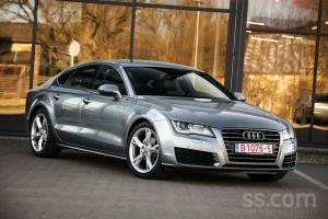 Grey Audi A7 Sportback 2012 in Jelgava, with an engine capacity of 3.00 L and mileage of 0 thousand km for 12290 €, photo 3 on AUTOMOTO.COM.LV