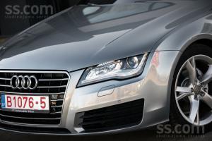 Grey Audi A7 Sportback 2012 in Jelgava, with an engine capacity of 3.00 L and mileage of 0 thousand km for 12290 €, photo 6 on AUTOMOTO.COM.LV