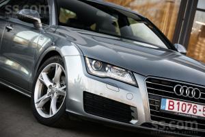Grey Audi A7 Sportback 2012 in Jelgava, with an engine capacity of 3.00 L and mileage of 0 thousand km for 12290 €, photo 7 on AUTOMOTO.COM.LV