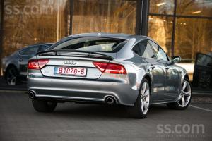 Grey Audi A7 Sportback 2012 in Jelgava, with an engine capacity of 3.00 L and mileage of 0 thousand km for 12290 €, photo 10 on AUTOMOTO.COM.LV
