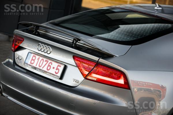 Pelēks Audi A7 Sportback 2012 Jelgava, ar dzinēja tilpumu 3.00 L un nobraukumu 0 tūkst. km par 12290 €, foto 10 vietnē AUTOMOTO.COM.LV