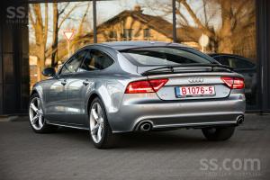 Grey Audi A7 Sportback 2012 in Jelgava, with an engine capacity of 3.00 L and mileage of 0 thousand km for 12290 €, photo 12 on AUTOMOTO.COM.LV