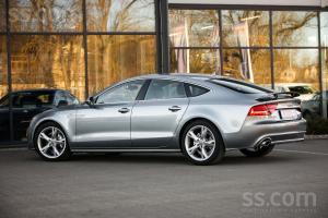 Grey Audi A7 Sportback 2012 in Jelgava, with an engine capacity of 3.00 L and mileage of 0 thousand km for 12290 €, photo 13 on AUTOMOTO.COM.LV