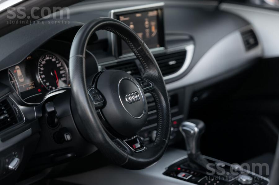 Grey Audi A7 Sportback 2012 in Jelgava, with an engine capacity of 3.00 L and mileage of 0 thousand km for 12290 €, photo 16 on AUTOMOTO.COM.LV