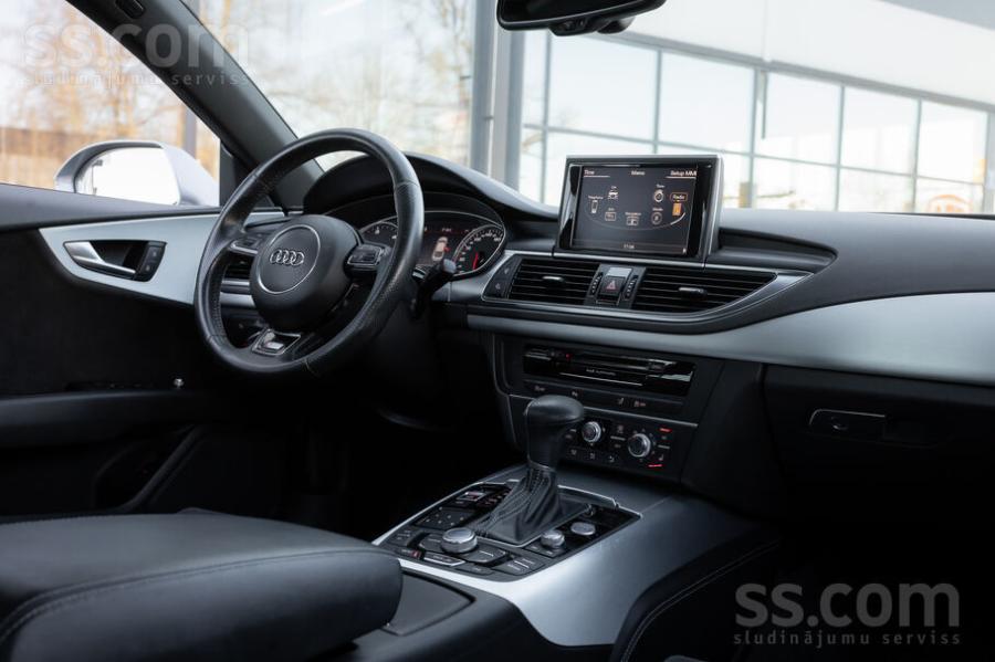 Grey Audi A7 Sportback 2012 in Jelgava, with an engine capacity of 3.00 L and mileage of 0 thousand km for 12290 €, photo 23 on AUTOMOTO.COM.LV