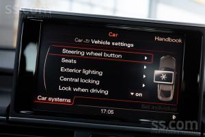 Grey Audi A7 Sportback 2012 in Jelgava, with an engine capacity of 3.00 L and mileage of 0 thousand km for 12290 €, photo 35 on AUTOMOTO.COM.LV