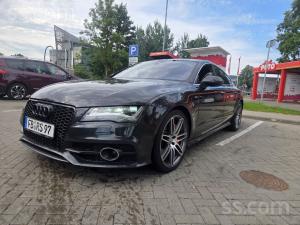 Pelēks Audi A7 Sportback 2012 Rīga, ar dzinēja tilpumu 3.00 L un nobraukumu 0 tūkst. km par 13500 €, foto  vietnē AUTOMOTO.COM.LV