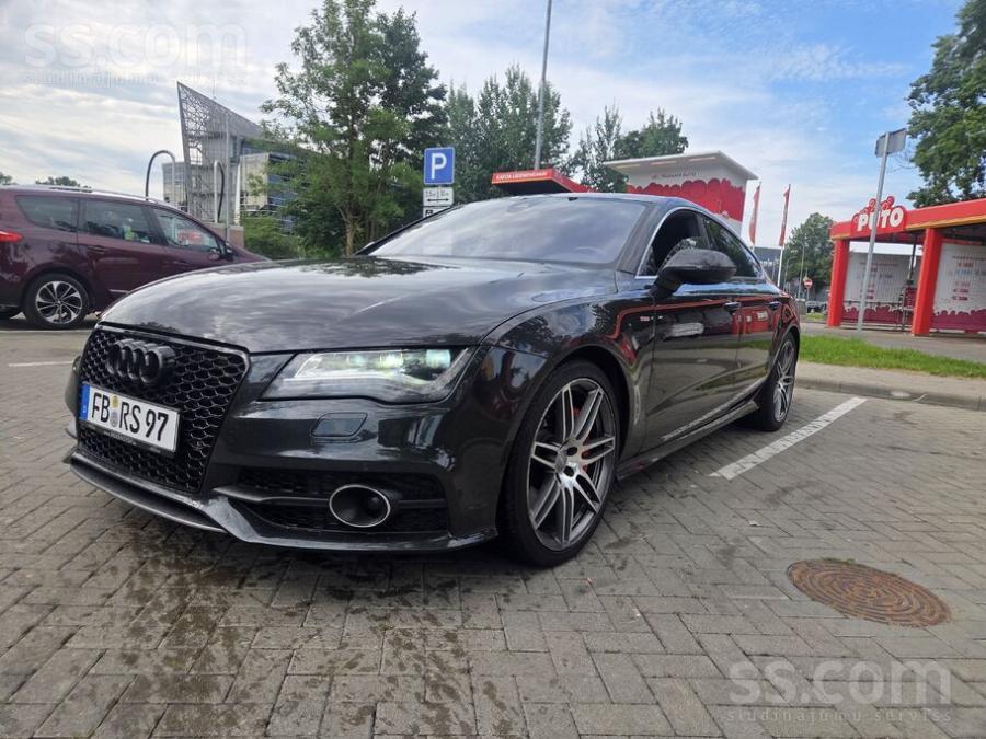 Pelēks Audi A7 Sportback 2012 Rīga, ar dzinēja tilpumu 3.00 L un nobraukumu 0 tūkst. km par 13500 €, foto 1 vietnē AUTOMOTO.COM.LV
